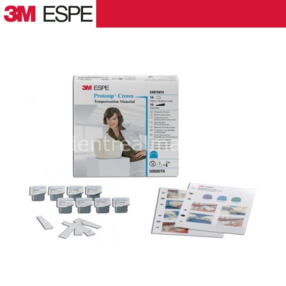 Dentrealmarket | Solventum (3M) Protemp Crown Intro Kit Hazır Geçici ...