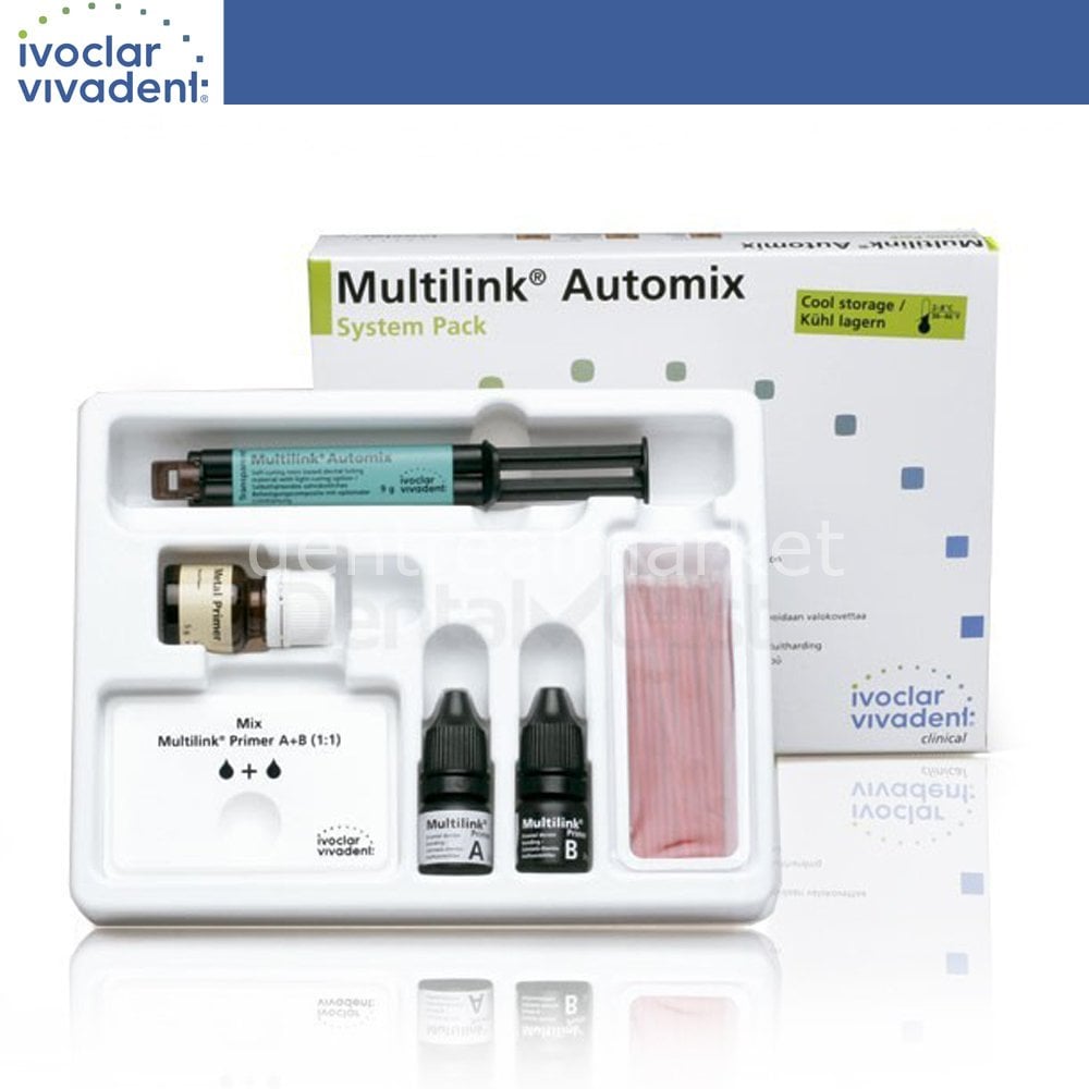 Multilink N System Pack Simanı Set - Adhesive Luting Siman | Ivoclar ...