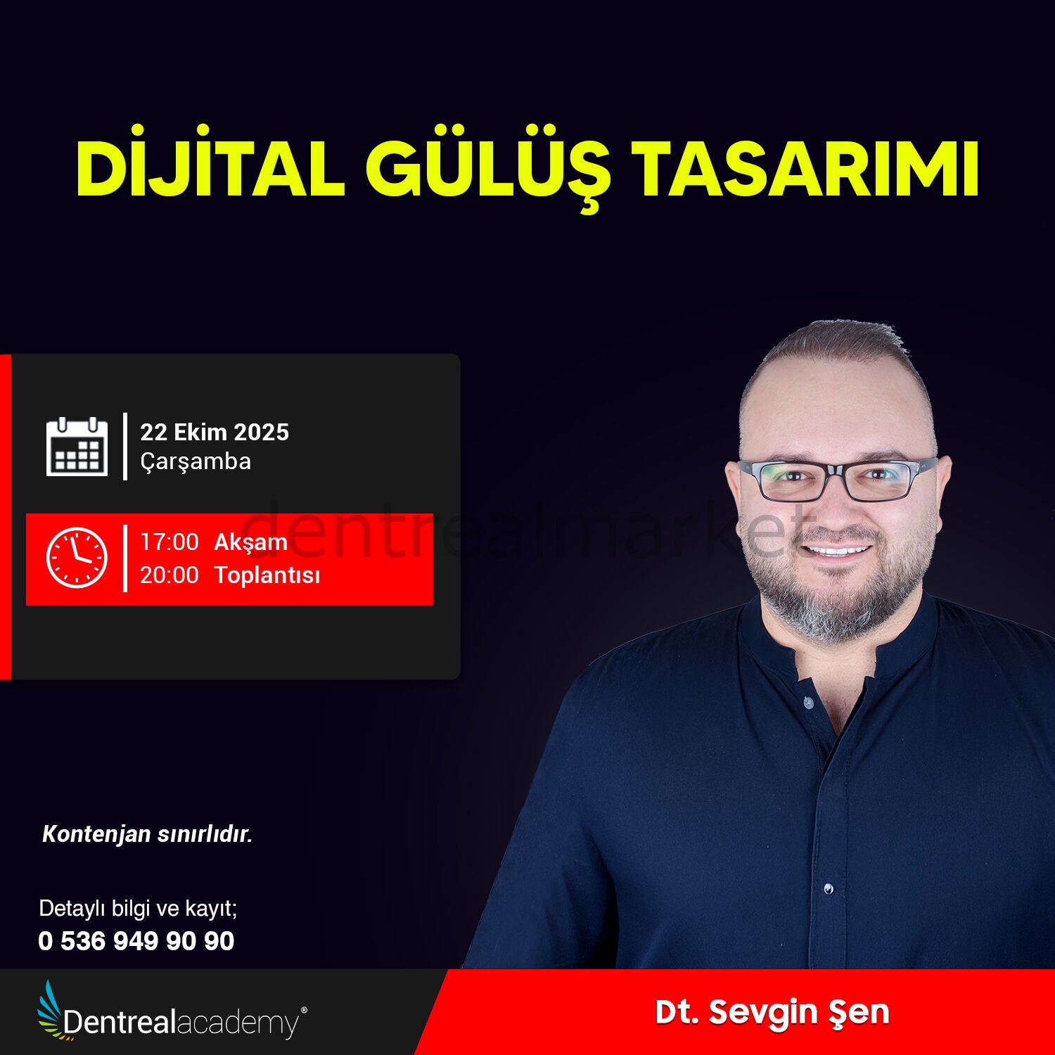 Dijital Gülüş Tasarımı - Dt. Sevgin Şen | Dentrealacademy