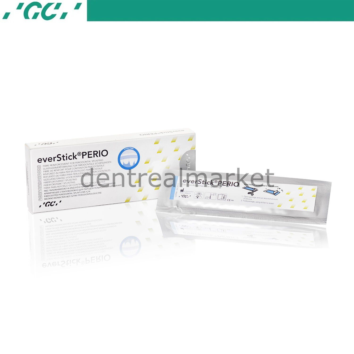 EverStick PERIO 2*12 cm - Fiber Takviyeli Periodontal Splintleme | Gc ...