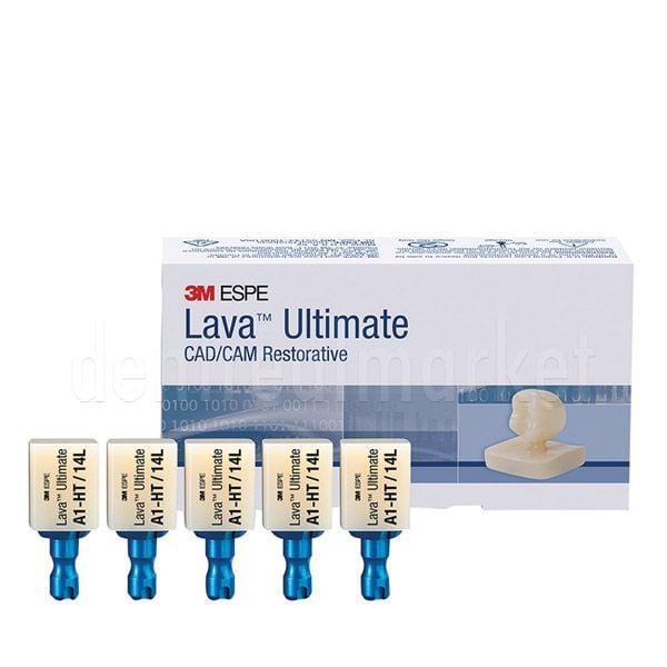 Dentrealmarket | Solventum (3M) Lava Ultimate Cerec Kompozit Blok Size ...