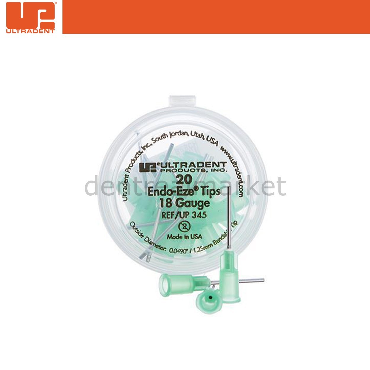 Endo-Eze Tips 20 Lik 18 G | Ultradent